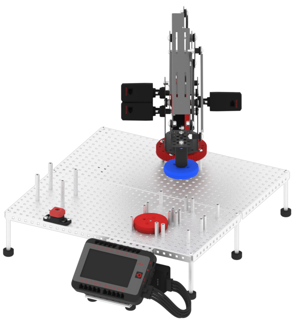 VEX Workcellv1 - Dropping Off Objects - Lab 7 - Place the Blue and Green Disks